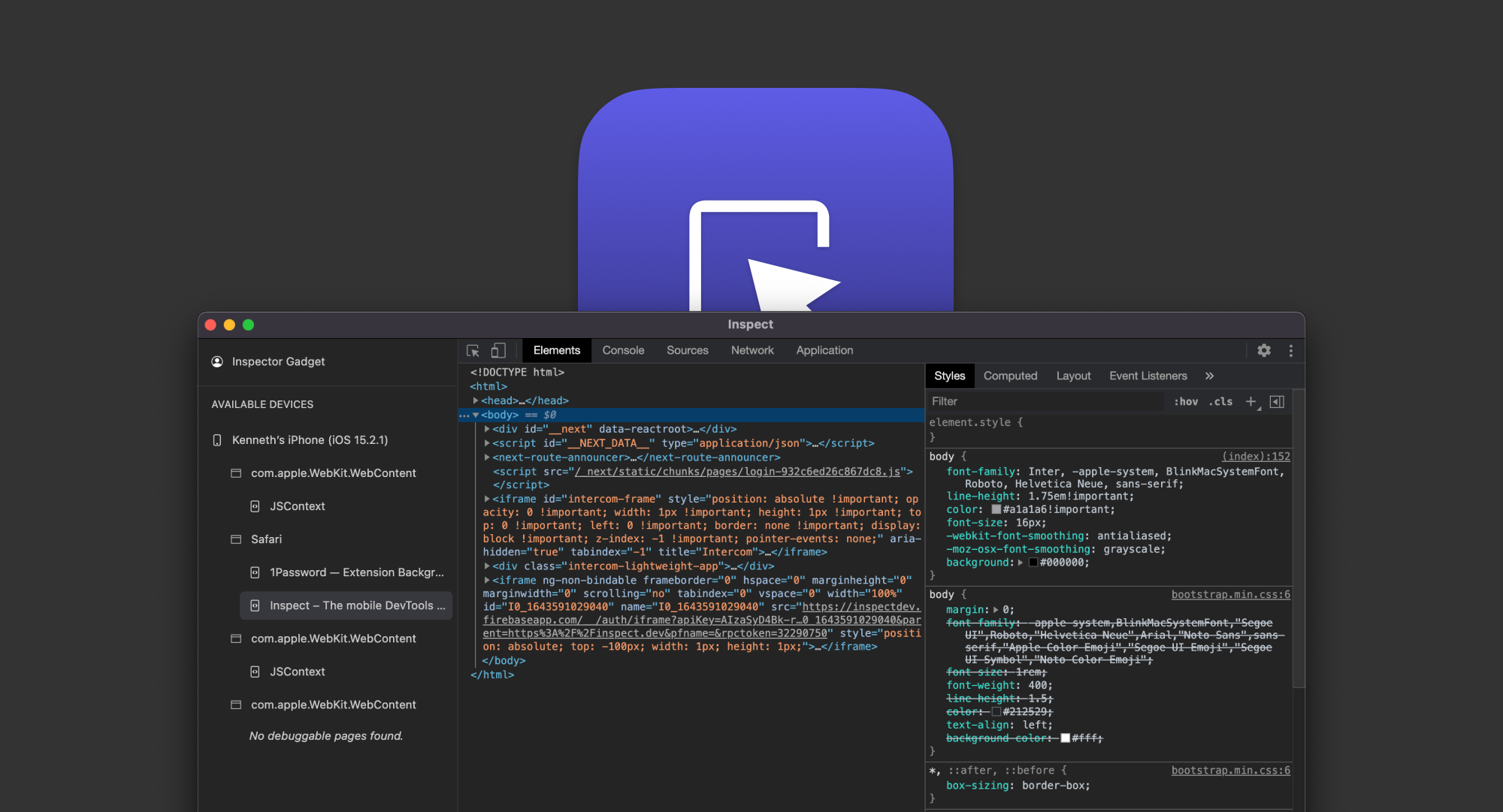 Download Started - Inspect