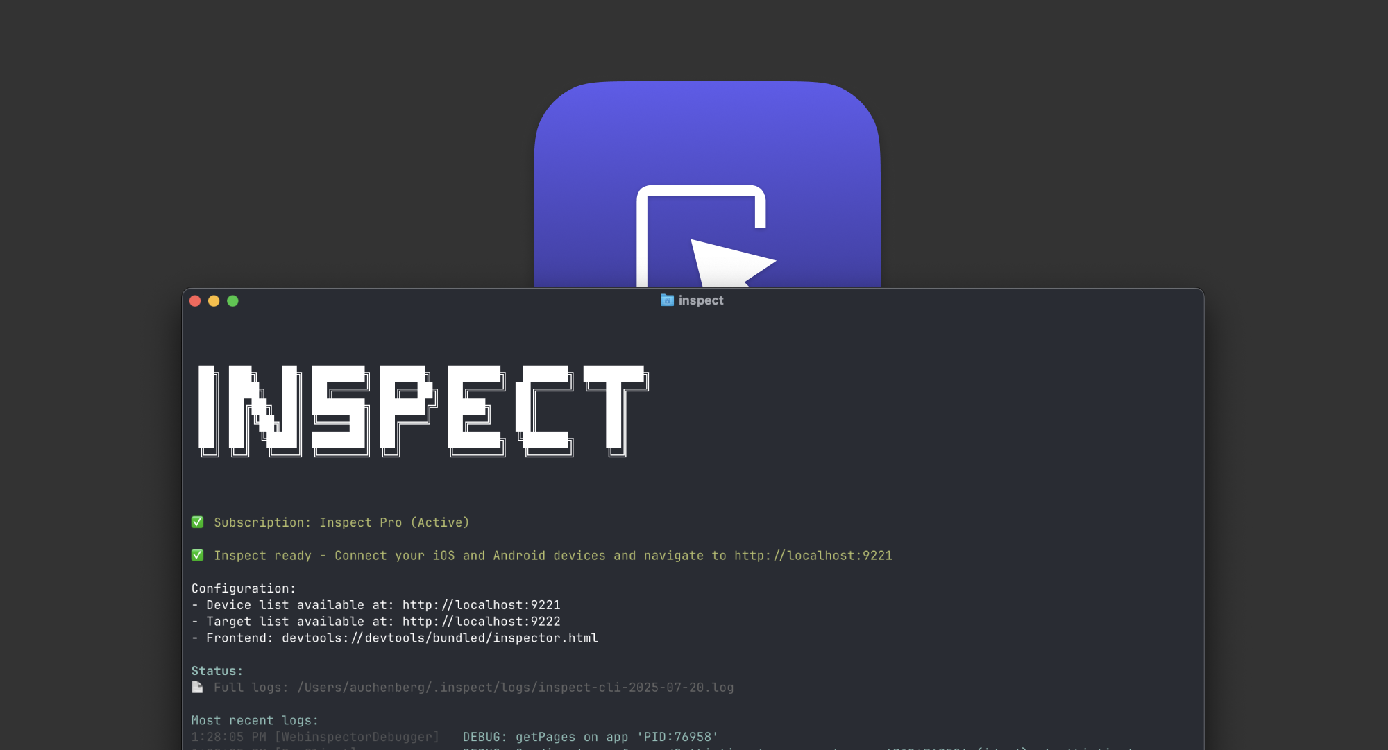 Inspect Cli Chrome Devtools Protocol Adapter For Ios Debugging